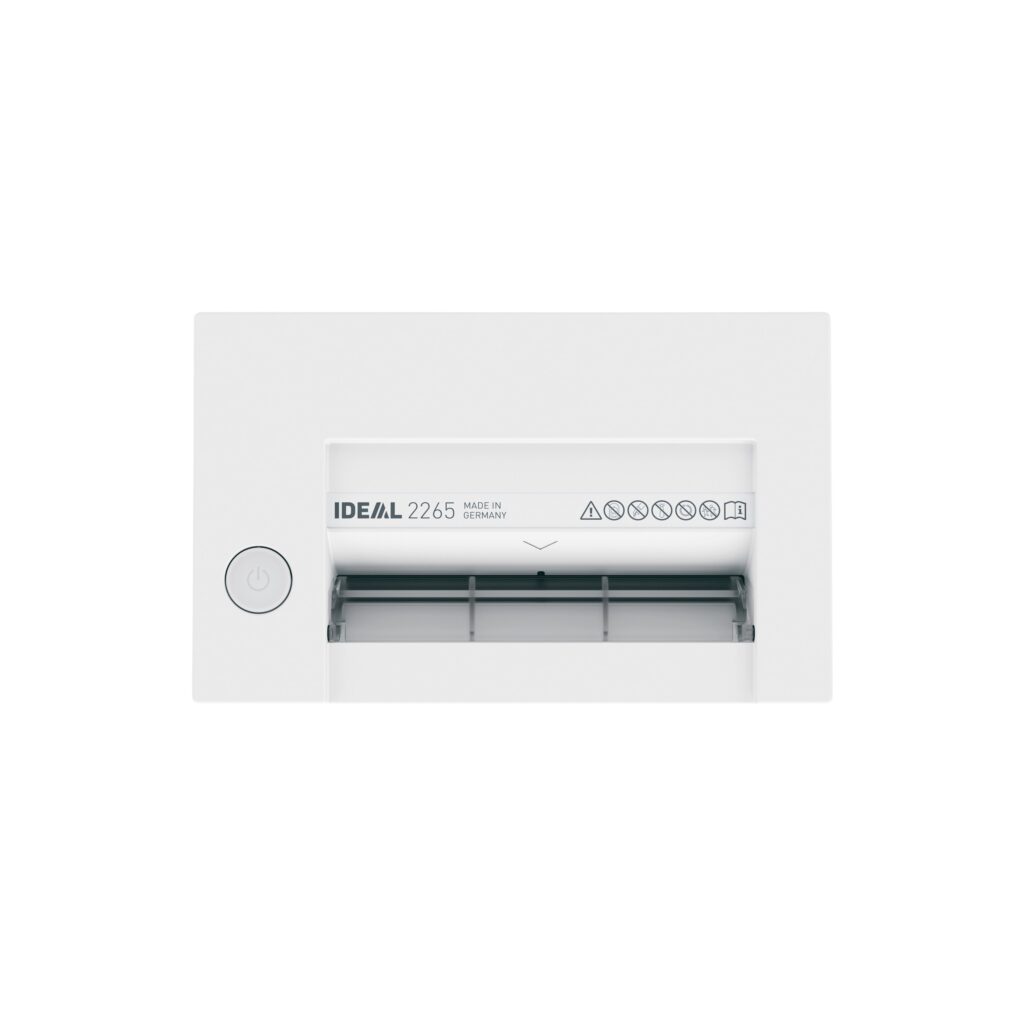 เครื่องทำลายเอกสาร ขนาดเล็ก IDEAL : Model 2265