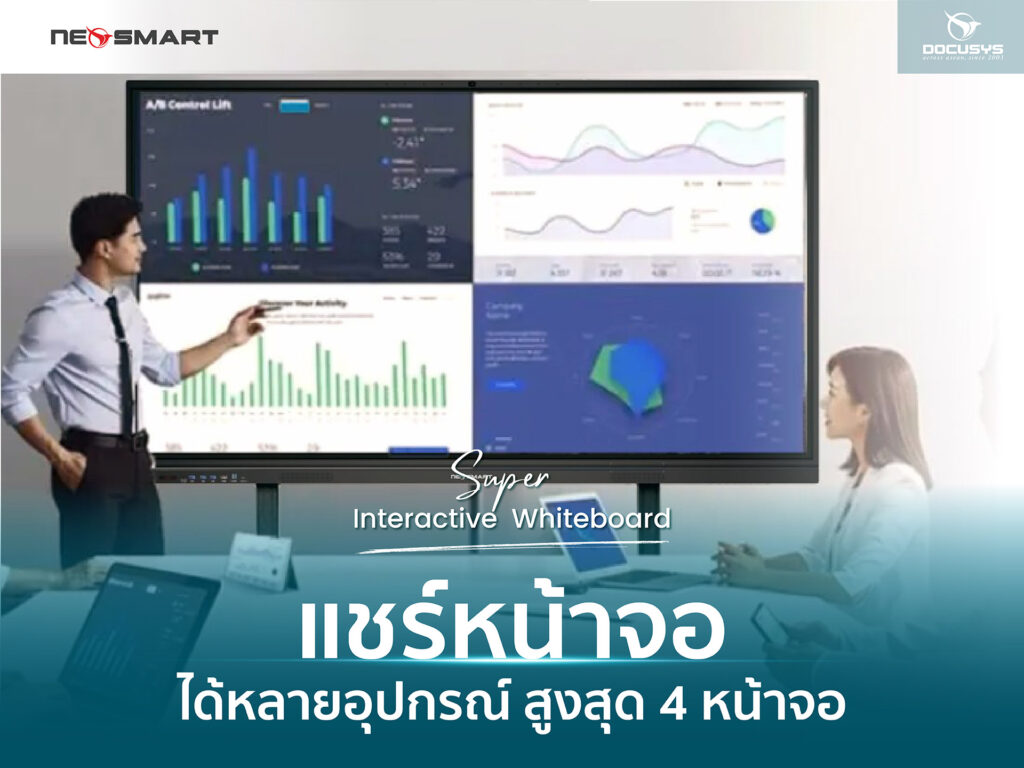 จอสัมผัสอัจฉริยะ : Smart Interactive whiteboard - Docusys