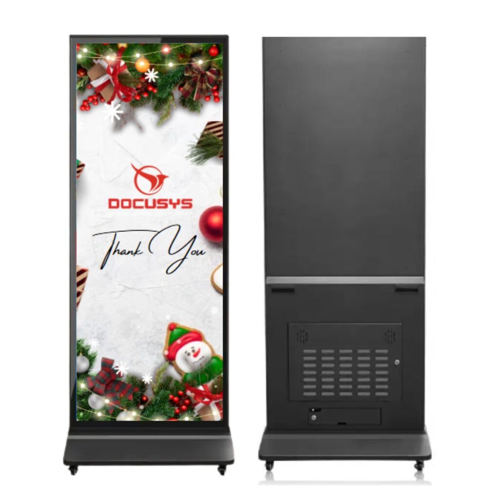 NeoSmart Standing Poster ขนาด 64 " (ป้ายโฆษณาแบบเต็มจอ) - Docusys